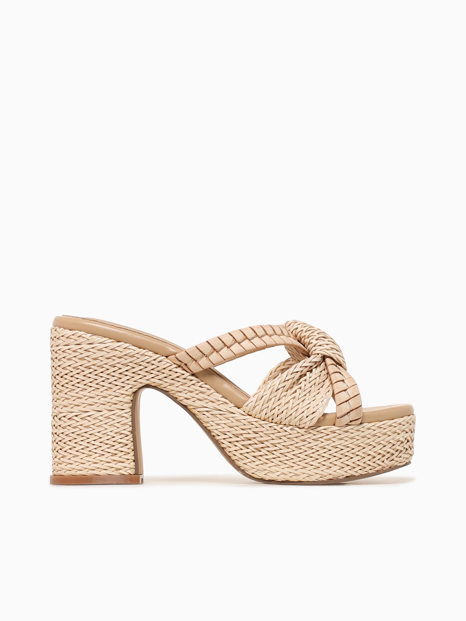 Adele Beige Raffia– Novus Shoes