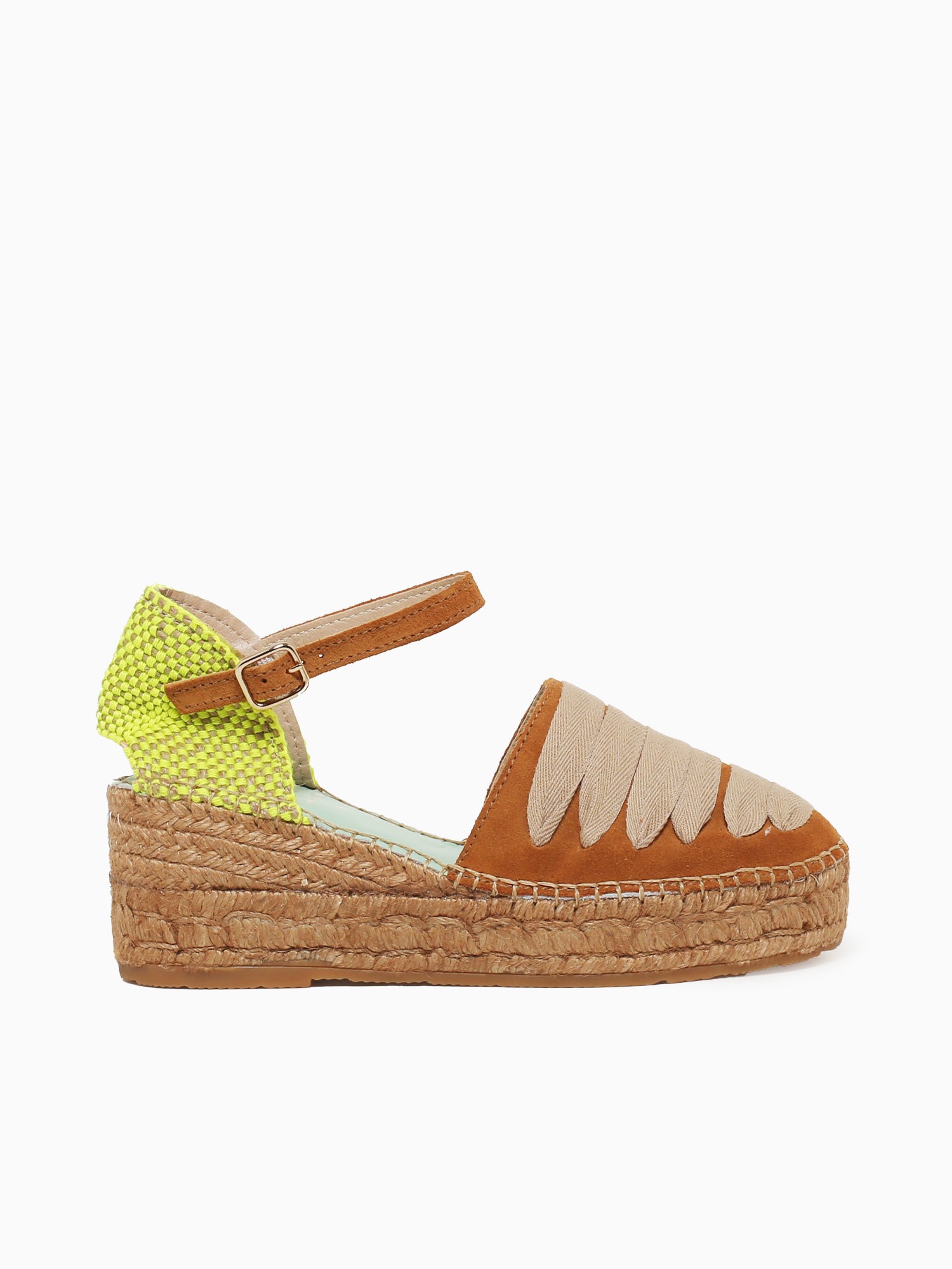 Casiopea 52 Canela Amarillo serraje– Novus Shoes