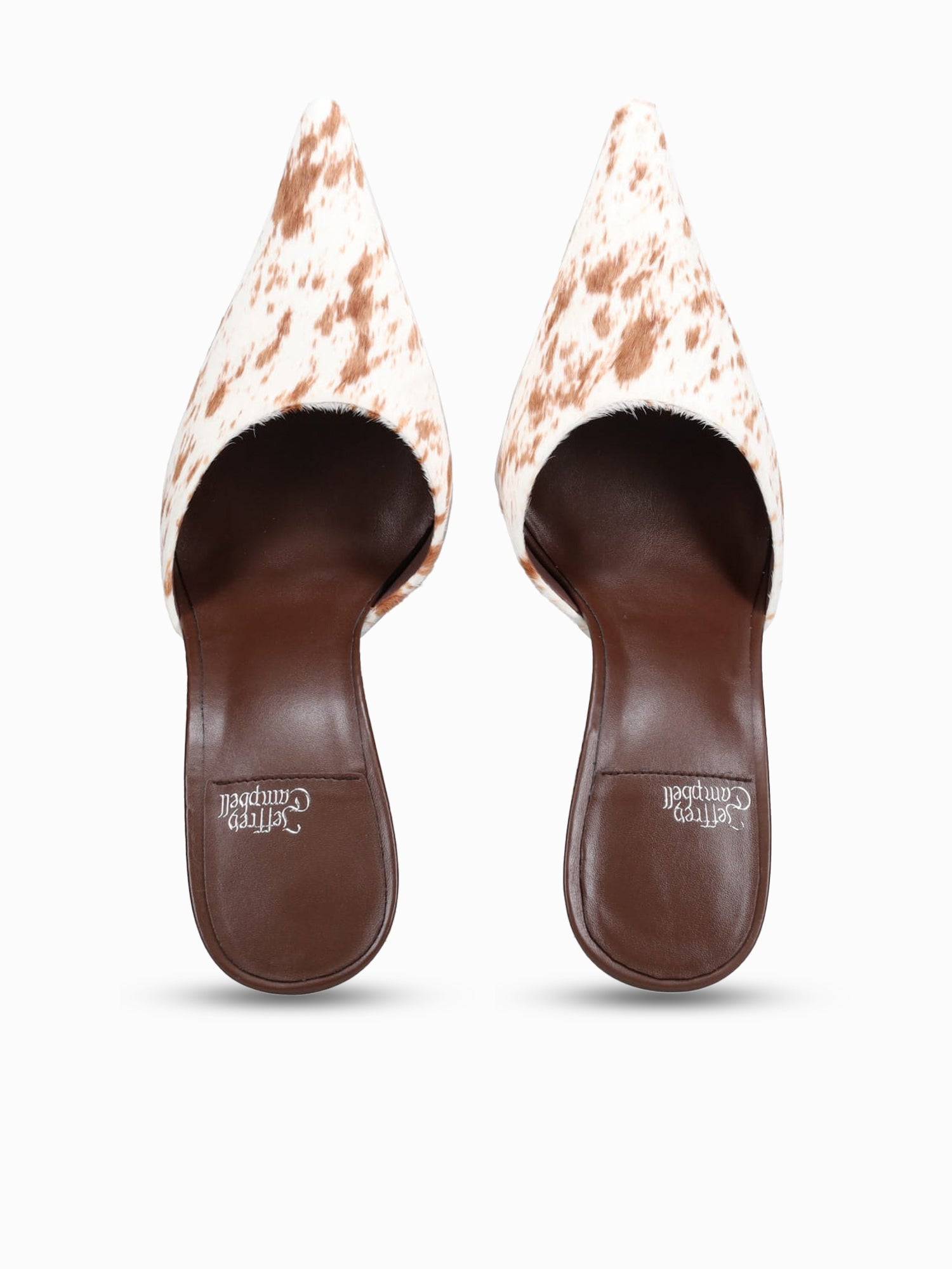 Robynf Brown White calf fur– Novus Shoes