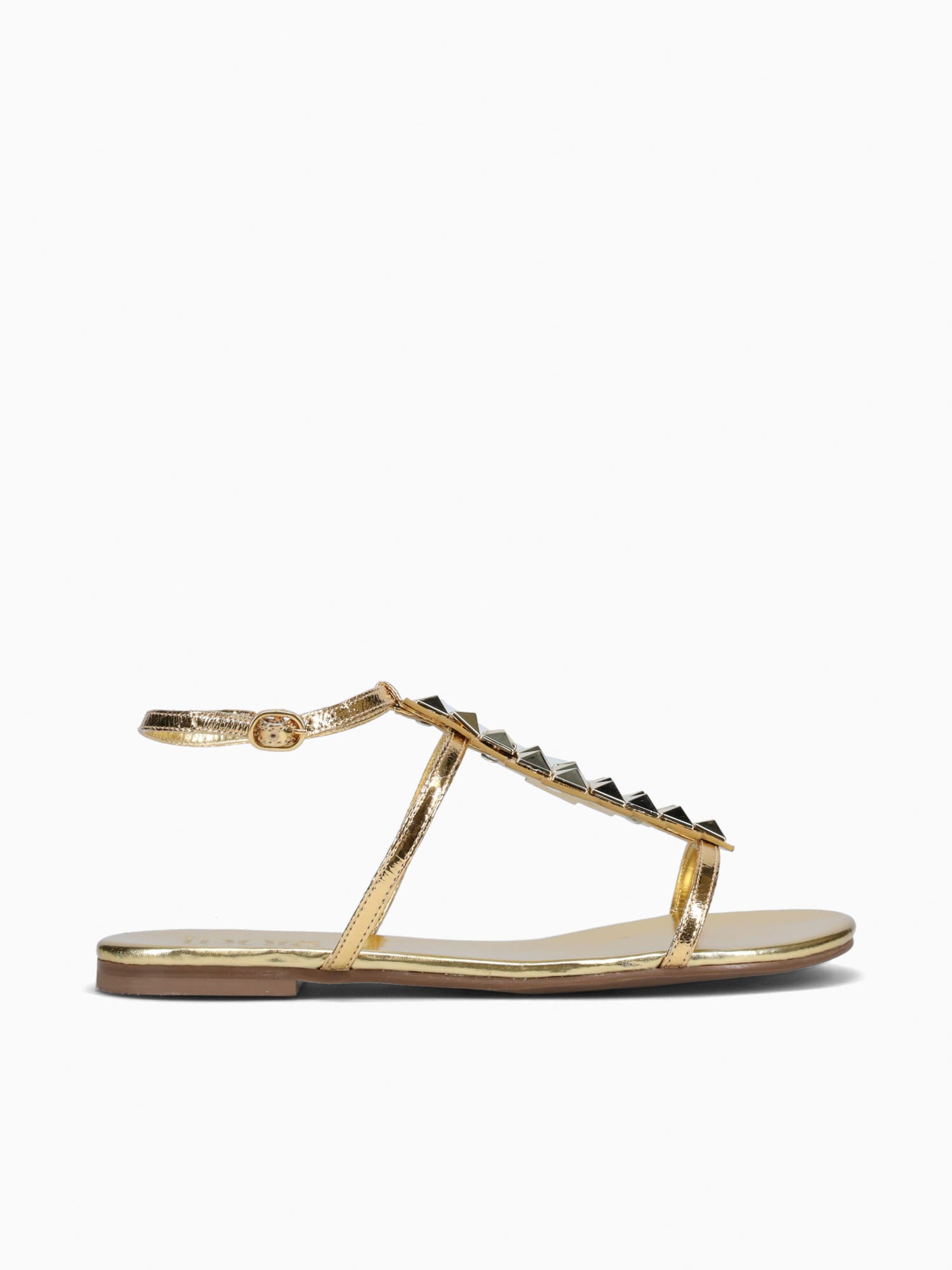 Tianna Gold Metal Bala– Novus Shoes