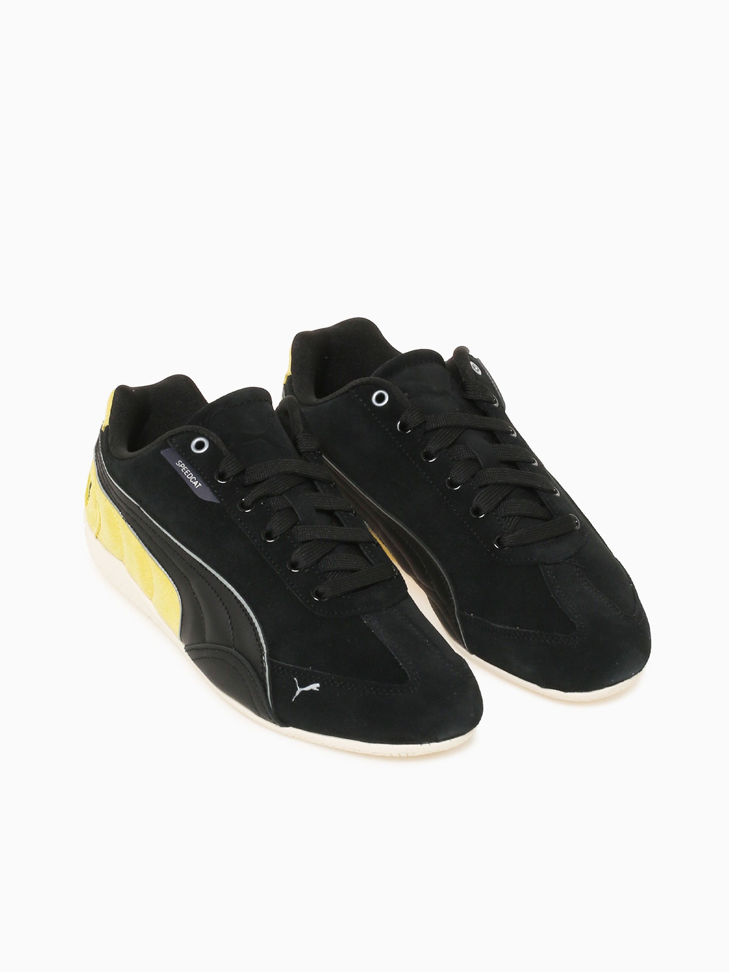 Ferrari Speedcat Blk Yellow suede– Novus Shoes
