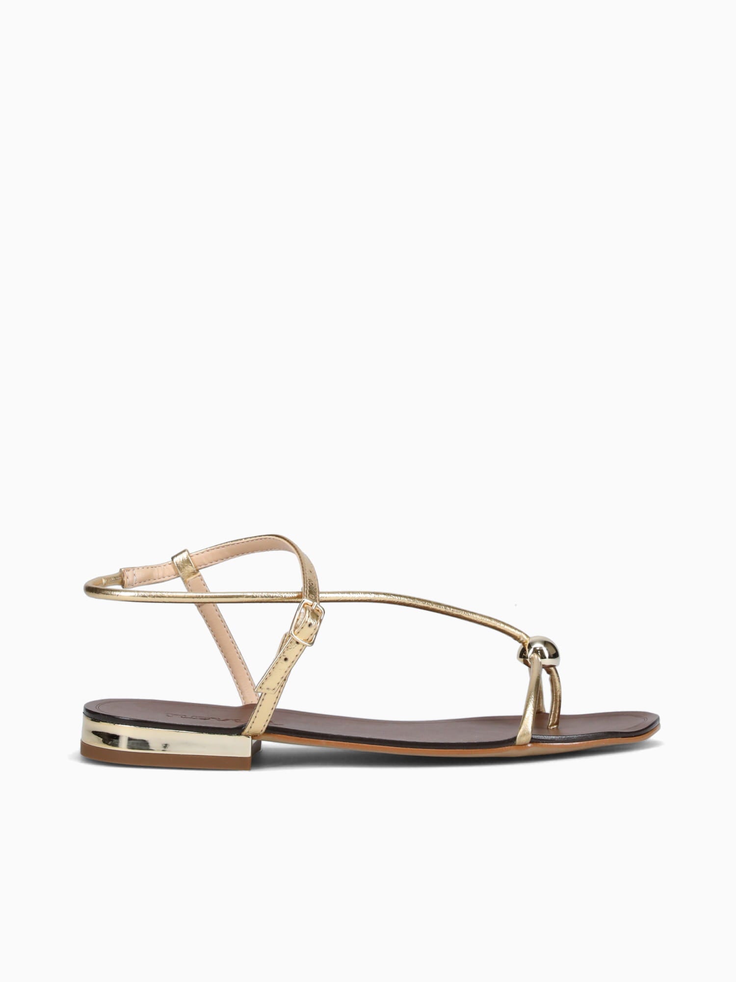 Caris Gold Metal Bala– Novus Shoes