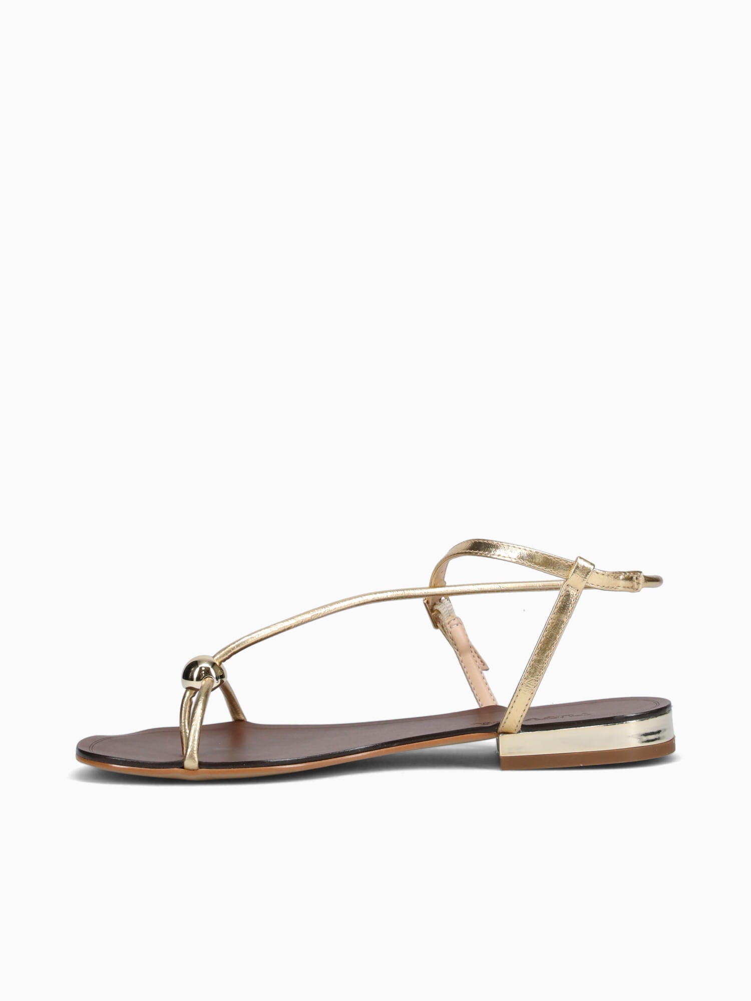 Caris Gold Metal Bala– Novus Shoes